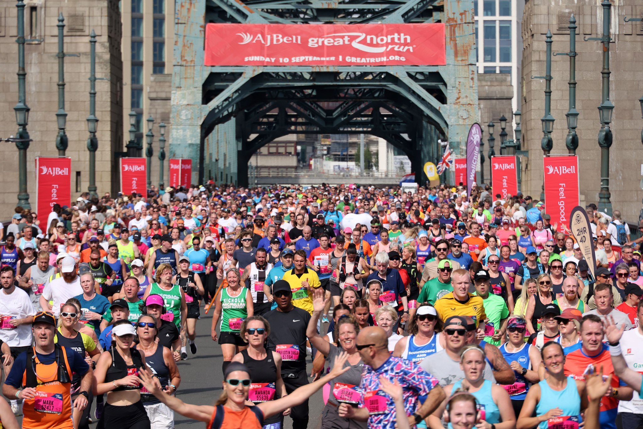 Great North Run Route Map 2026 - The Finish Line Co.