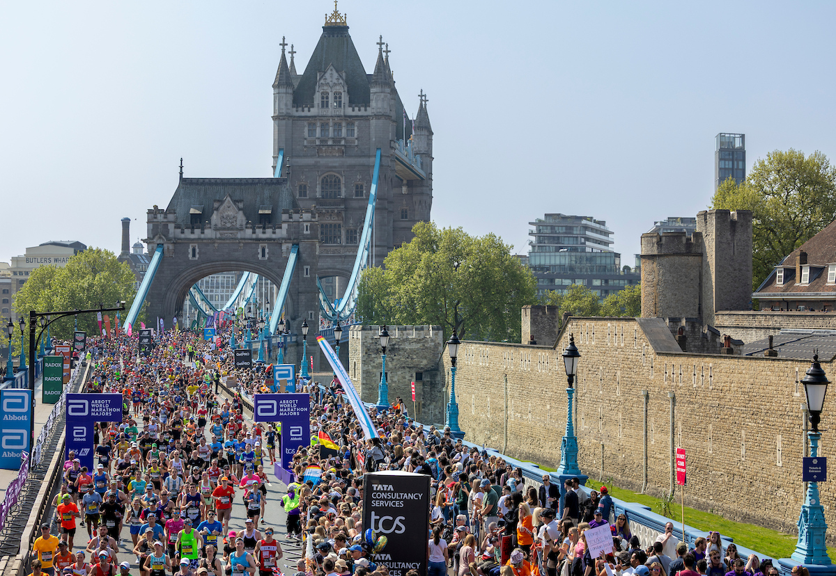 London Marathon Route Map 2026 - The Finish Line Co.